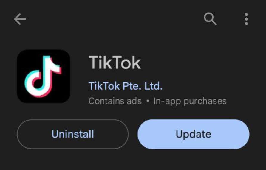Atualizando O Tiktok Nos Seus Dispositivos